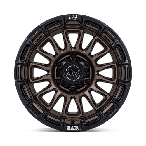 17x8.5 Black Rhino BR025 Rival Burnt Bronze W/ Matte Black Lip Wheel ...