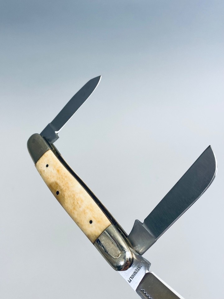 VTG IXL Wostenholm UNUSED Japan 3 Blade Stockman Folding Pocket Knife ...