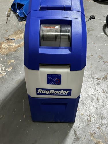 RugDoctor Mighty Pro X3 MP-C3 Blue Commercial Carpet Cleaner No ...