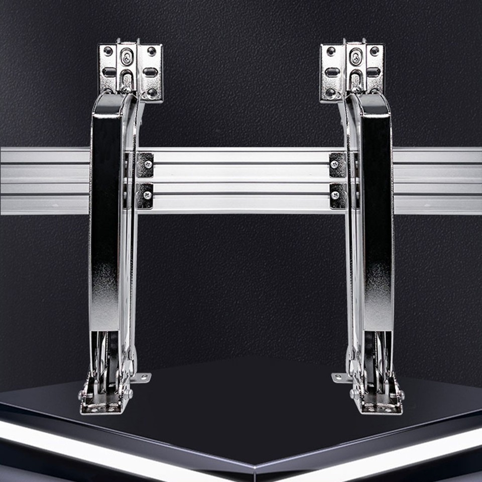 Steel Door Hinge Set 180 Degree Parallel for Wardrobe and Cabinet Doors ...