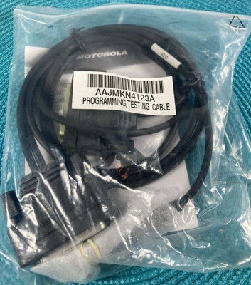 NEW Motorola AAJMKN4123A Programming Test Cable EX500, EX600, GP688 ...