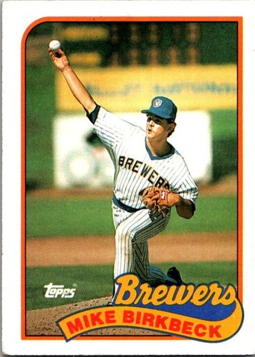 1989 Topps #491 Mike Birkbeck | eBay