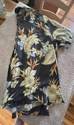 Caribbean Joe XXL 100% Silk Hawaiian Shirt | eBay
