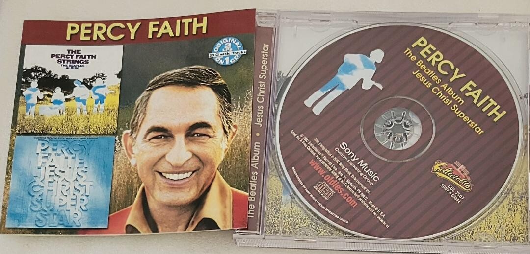 Percy Faith CD The Beatles Album + Jesus Christ Superstar easy ...