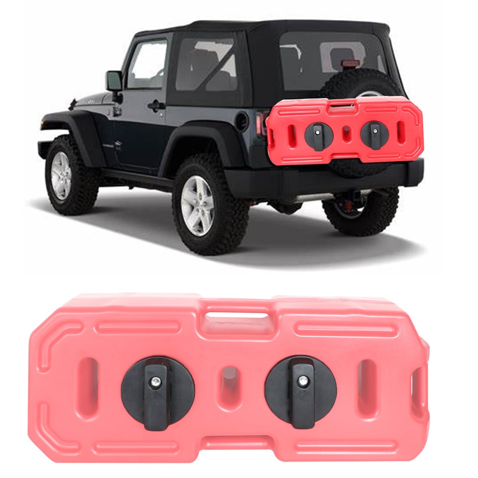 20L Jerry Can Fuel Tank Container Diesel Petrol Container W/ Holder ...