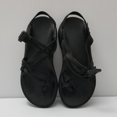 Womens Chaco ZX/2 Classic Double Strap Toe Loop Black Sport Sandals ...