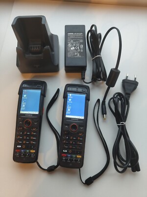 Used 2x Casio DT-X7 Windows CE5 Laser Scanner + 1x Charge Cradle | eBay.de