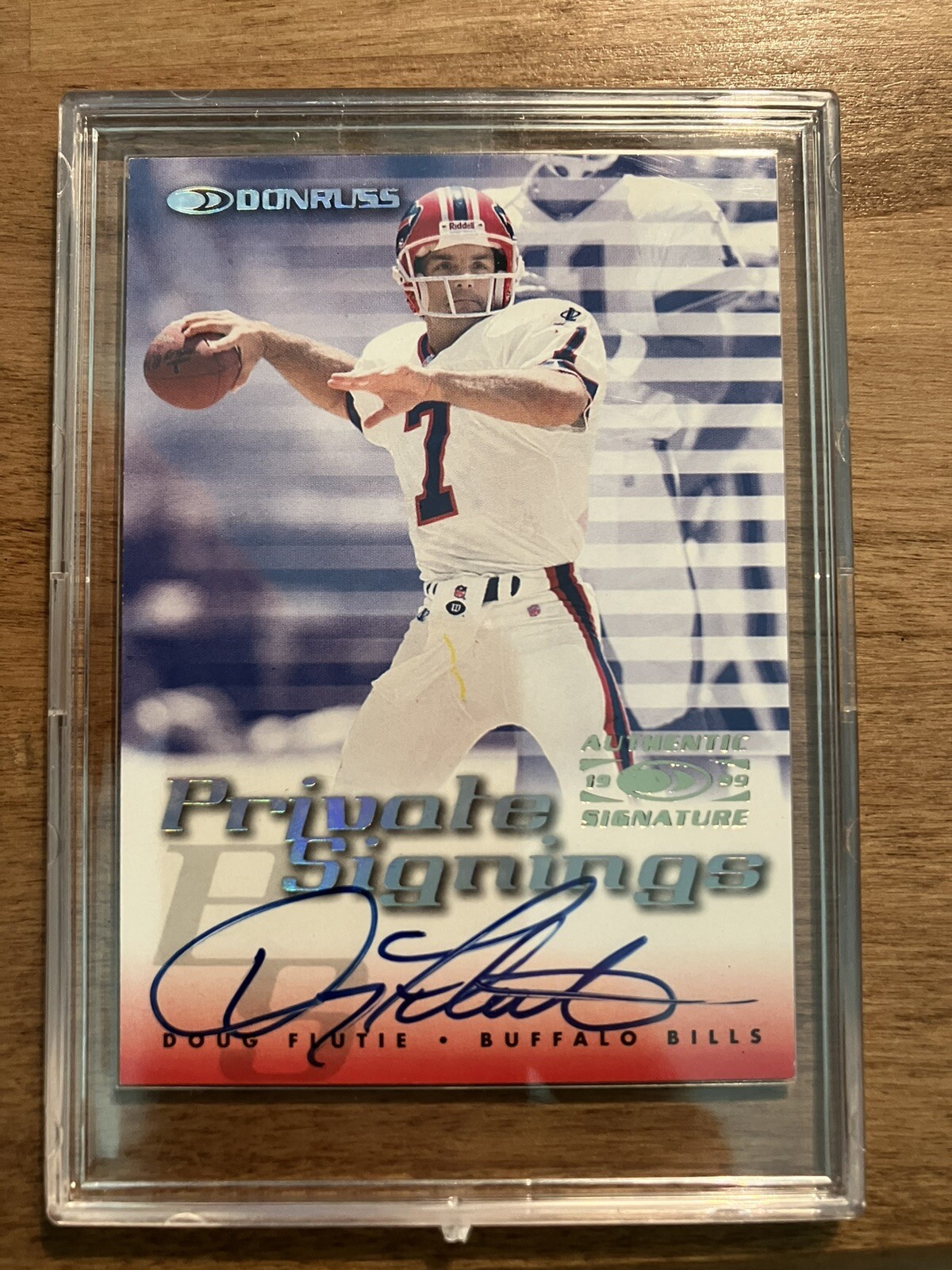 1999 Donruss Private Signings Doug Flutie Autograph | eBay