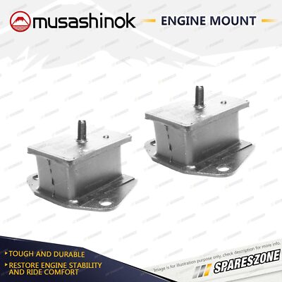 2x Front LH RH Engine Mount for Mitsubishi Starion Triton ME MF MG MH ...