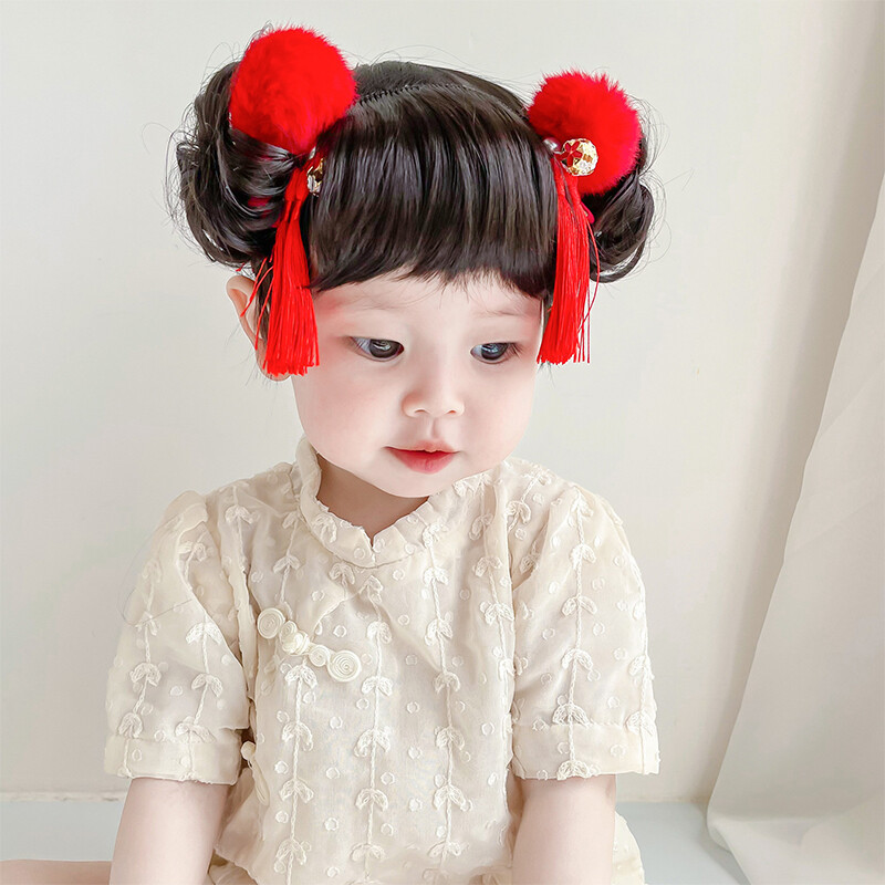 Baby Wig Braid Hairband Wig For Kids Baby Headband Baby Hair Children ...