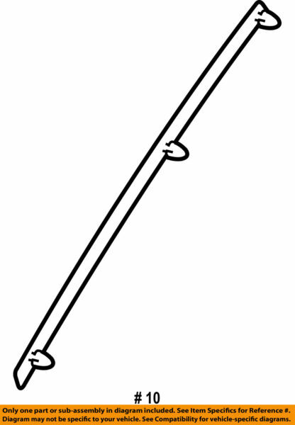 75548-35010 Toyota Fastener, windshield outside moulding, no.1 ...