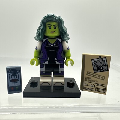 Lego 71039 Marvel Series 2 Collectible Minifigure #5 She-Hulk ( She ...