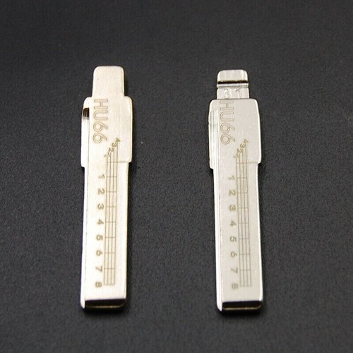 10PCS 31# Blank Key HU66 For Volkswagen Audi Skoda Bugatti Lamborghini ...