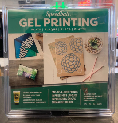 Speedball Gel Printing Plate - 12" x 12", Single Plate | eBay