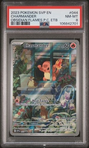 Charmander 044 Pokemon Center Stamped - PSA 8 - 106842701🍁 | eBay