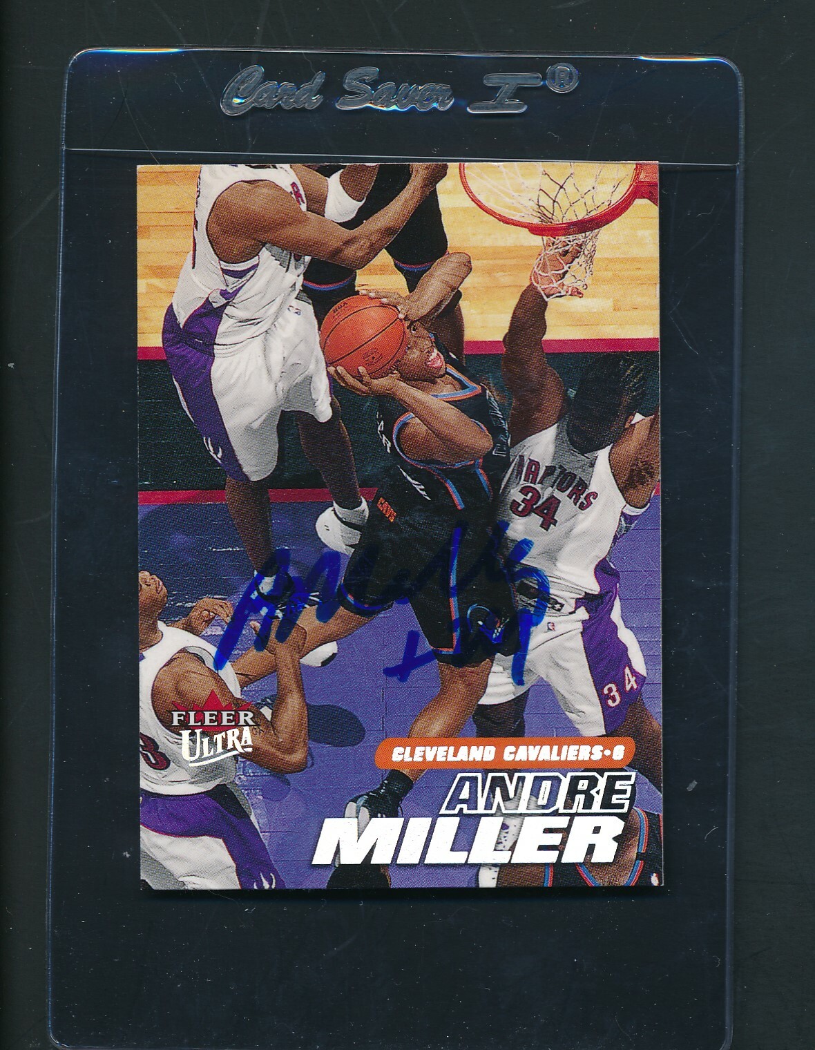 2000/01 Fleer Ultra #62 Andre Miller Cavaliers Signed Auto *A6486 | eBay