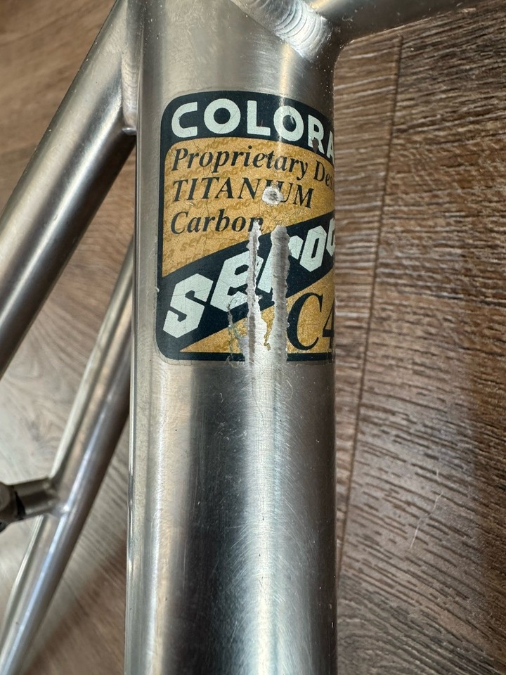 Serotta Ottrott Titanium Carbon Team Sierra Nevada Road Bike Frameset ...