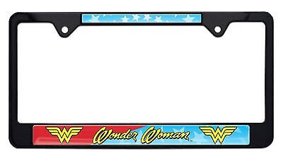 Wonder Woman Black License Plate Frame | eBay