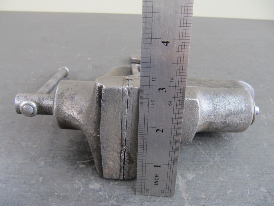 Antique Bench Vice - Jewellers Clockmakers 3" Clamp Vice - For Repair ...