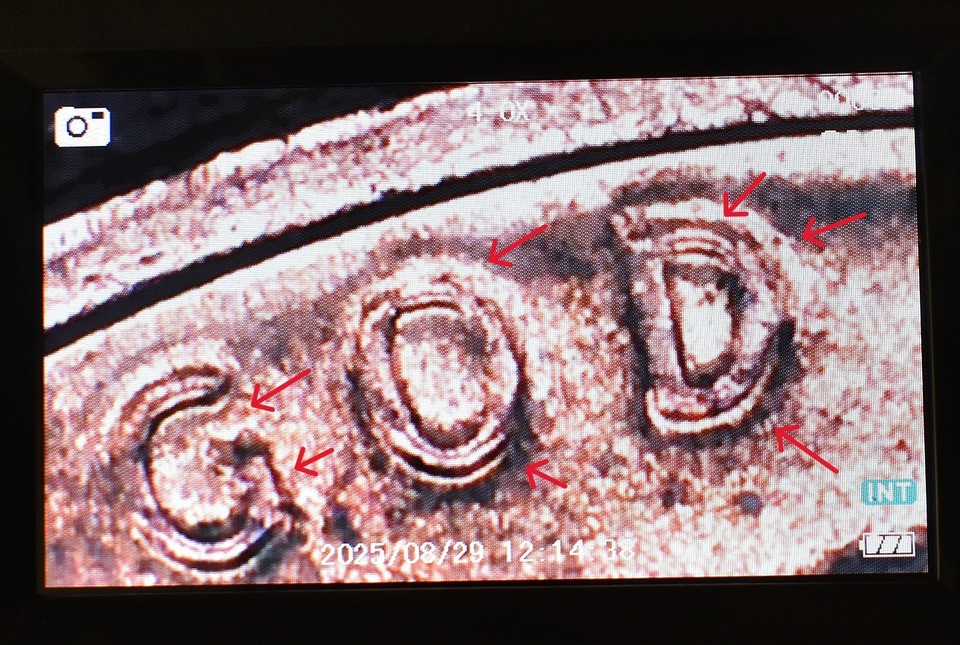 1969 S Penny Error Double Die DDO, DDR Strike Through Memorial Clash ...