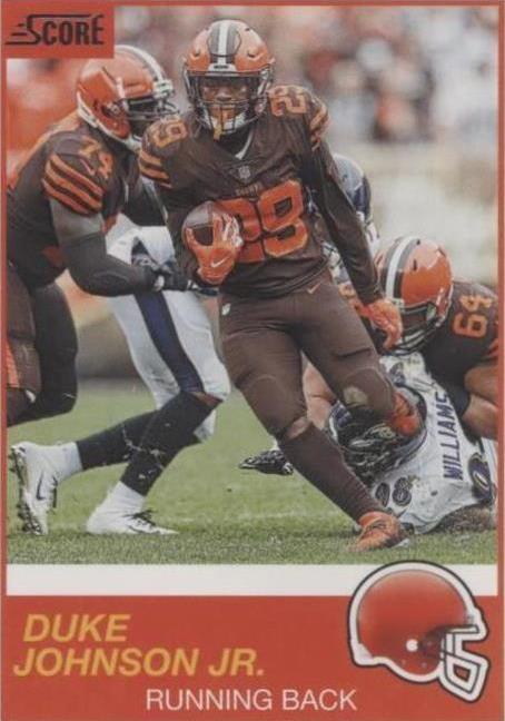 2019 Score - Duke Johnson #105 for sale online | eBay