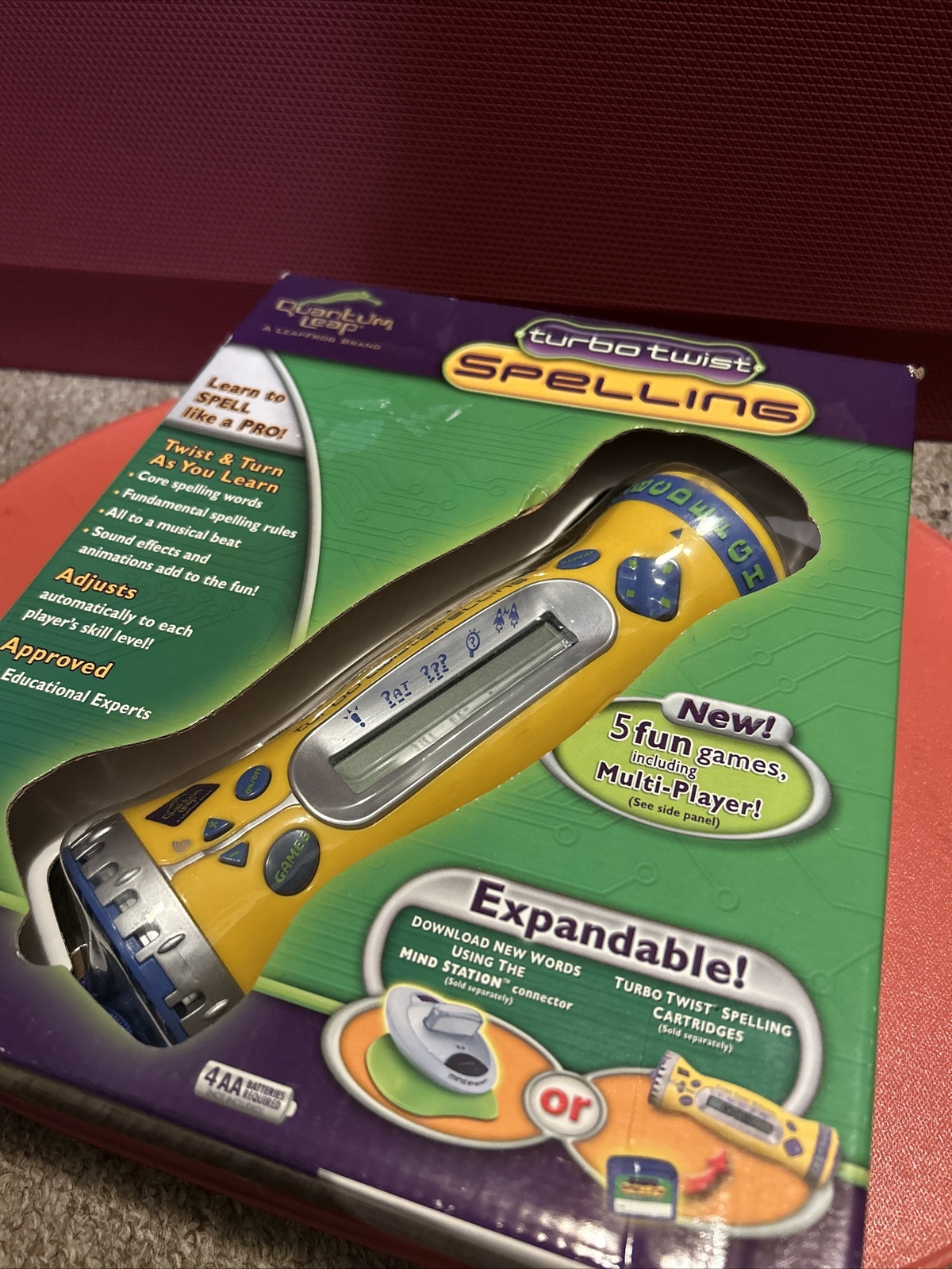 LeapFrog Turbo Twist Spelling Quantum Leap Learning System for sale ...