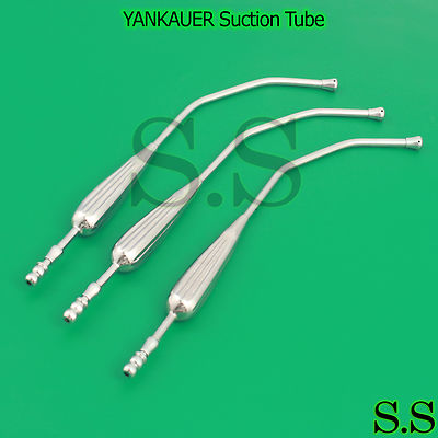 NEW 3 O.R GRADE YANKAUER Pediatric Suction Tube Surgical Intstrument A ...