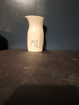 Rae Dunn Milk Pitcher/Carafe Large Letters NEW | eBay