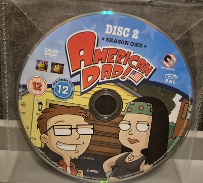 American Dad!: Disc 2 - DVD Season One Replacement Disc Only | eBay UK