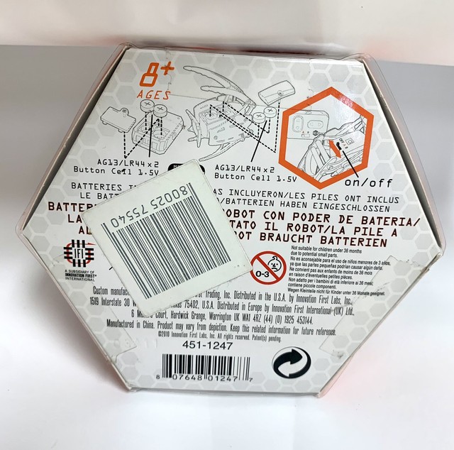 HEXBUG Inchworm Micro Robotic Toy Remote Control Pet - Red & X2 for ...