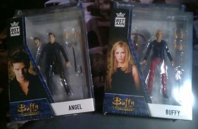 Buffy and Angel action figures BST AXN Loyal Subjects NIB | eBay Australia