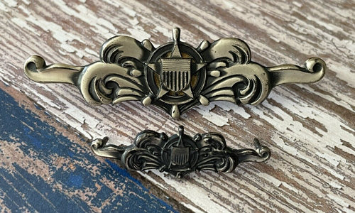 RARE Vietnam era US Coast Guard USCG Cutterman Badge Insignia 1/20 ...