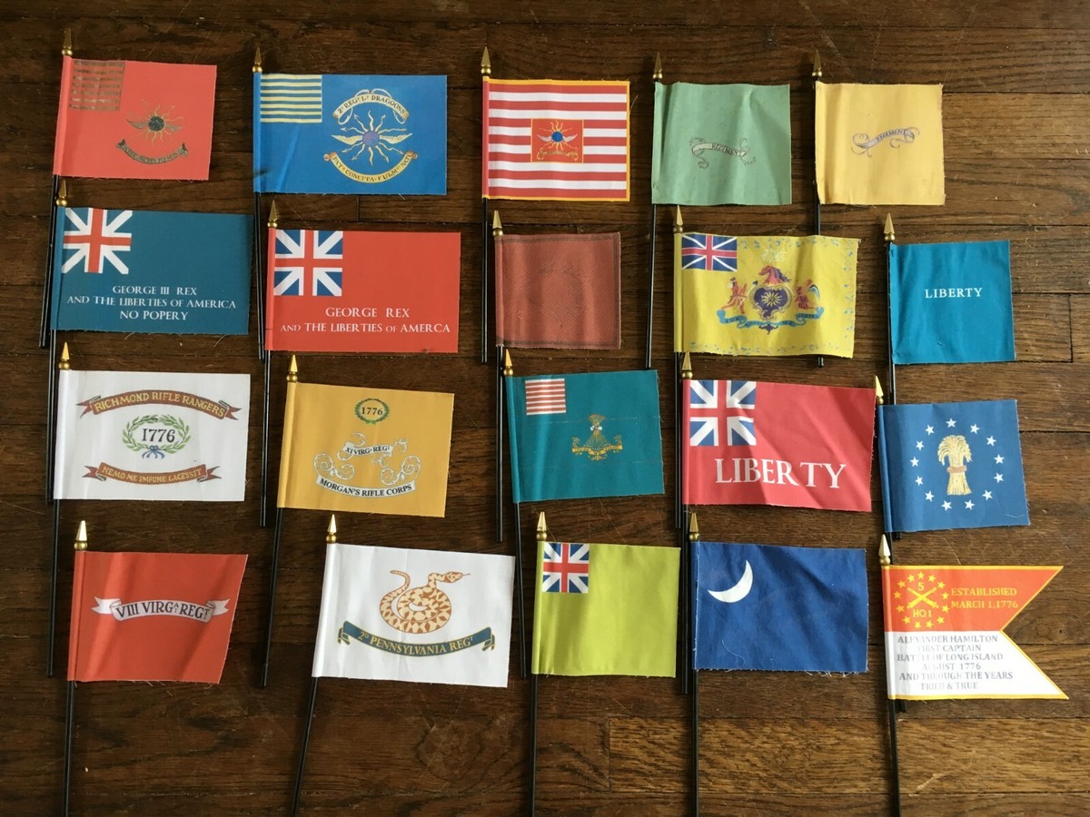 American Revolution Flags