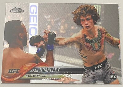 2018 Topps Chrome UFC #84 Sean O'Malley RC | eBay