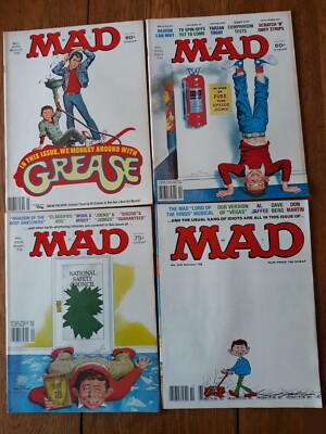 7 issues 1979 Mad Magazine Superman Travolta Grease Animal House | eBay