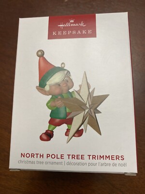 Hallmark 2023 North Pole Tree Trimmers Special Edition Keepsake ...