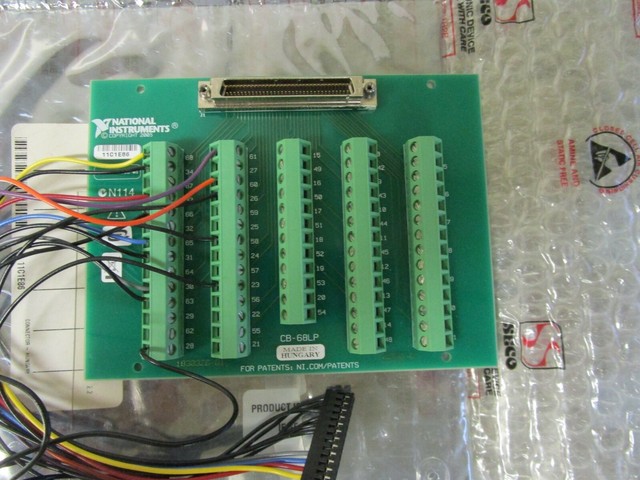 National Instruments CCA CB-68LP 183030C-01 I O Connector Block Rev 2.2 ...