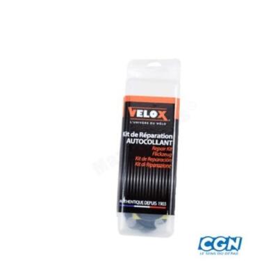 Necessaire rep/rustine vtt/vtc kit 8 rustines autocollantes/grattoir ...