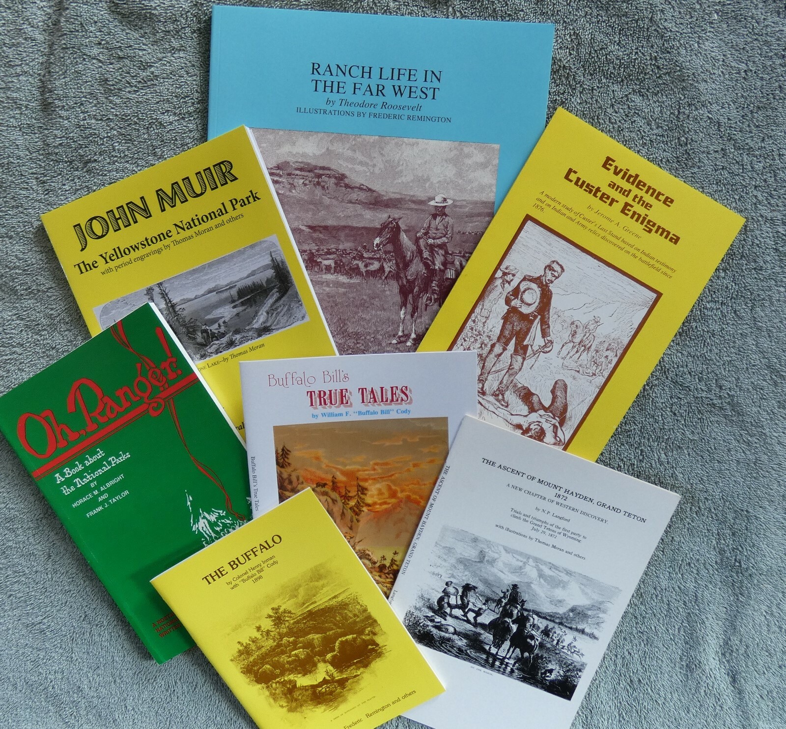 Yellowstone/Grand Teton book medley-- 6 titles in one lot. Brand new ...