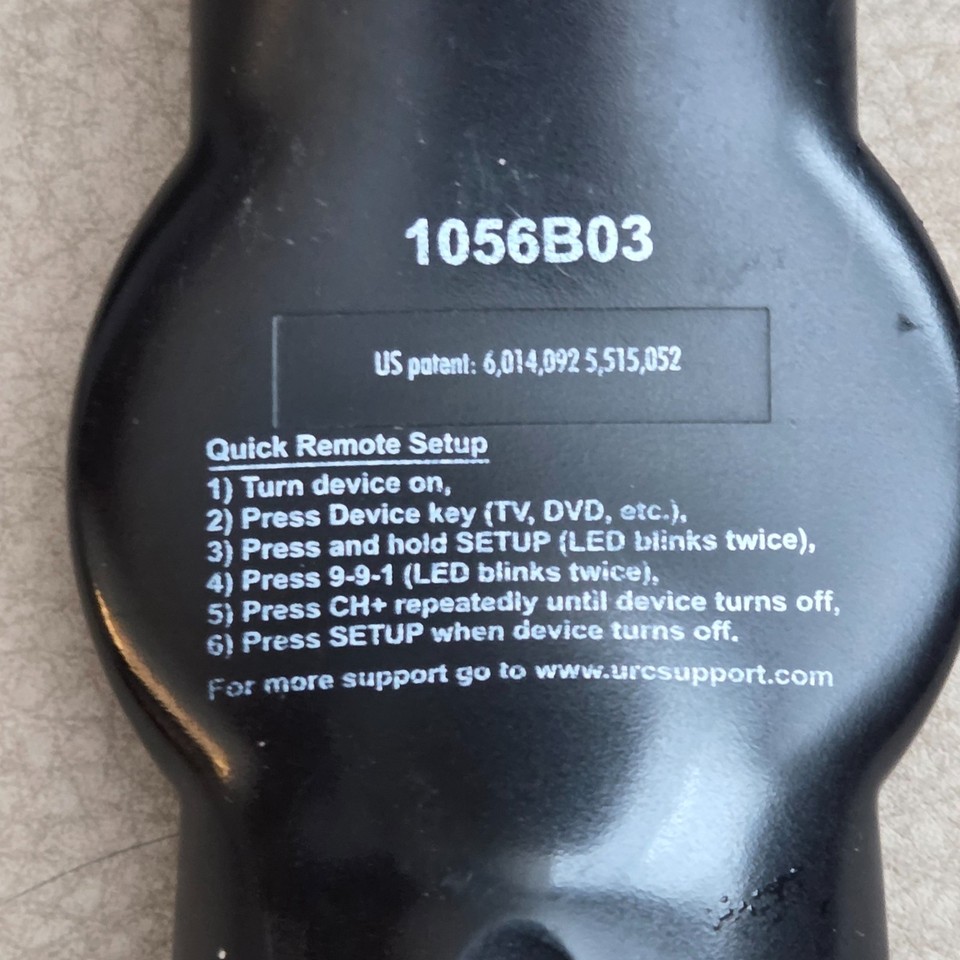 Time Warner Universal Remote Control Cisco 1056B03 UEI Technology | eBay