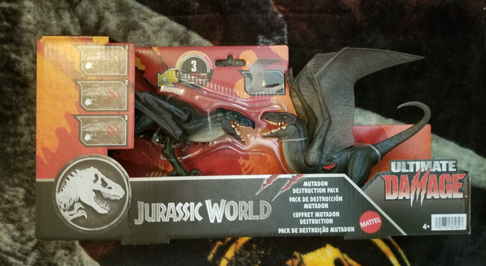 New Jurassic World Ultimate Damage Mutadon Destruction Pack | eBay