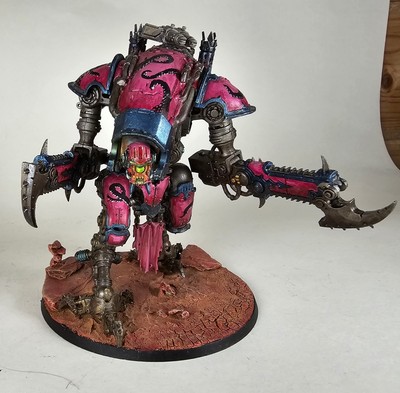 Warhammer Chaos Knights War Dogs Painted 40K | eBay UK