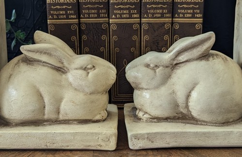 Collectible Arthur Court Bunny Rabbit Bookends circa 1980's | eBay