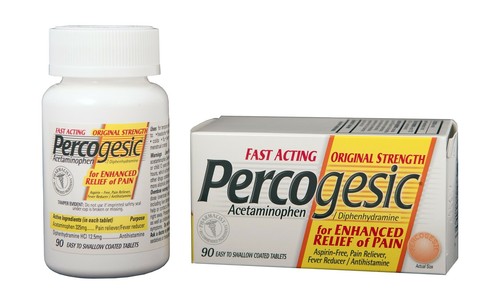 Percogesic Original Fast Acting Pain Relief Aspirin Free 90 Coated ...