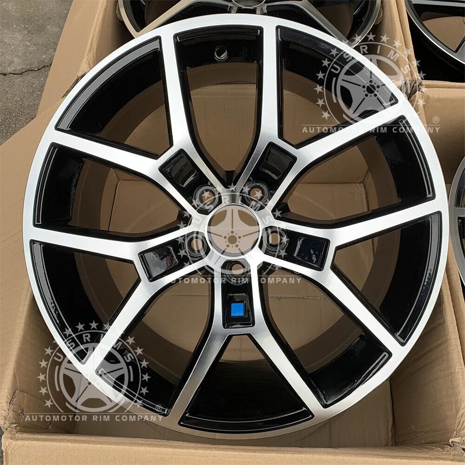 1PC CUSTOM 19" BLACK STYLE WHEELS RIMS FITS FOR VOLVO V60 S60 POLESTAR ...