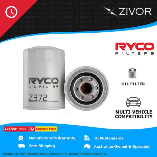 New RYCO Oil Filter Spin On For MITSUBISHI FUSO CANTER FE88 5.2L 4M51 ...