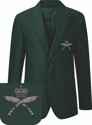 ROYAL GURKHA RIFLES BLAZER EMBROIDERED REGIMENTAL CREST | eBay UK