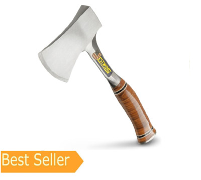 Estwing Sportsman's Axe - 14" Camping Hatchet with Forged Steel ...