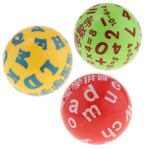 3 Pieces Multicolor Inflatable Bouncing Balls Toy Gift for Boys | eBay