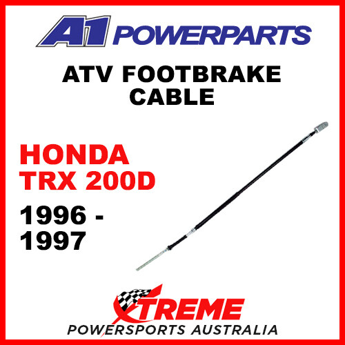 A1 Powerparts Honda TRX200D TRX 200D 1996-1997 ATV Foot Brake Cable 50 ...